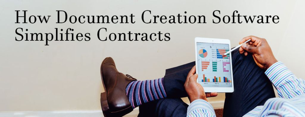 Contracts are made easier with the help of document generating tools.
