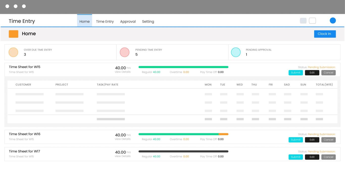 Time Entry - for Nonprofits and Small Business